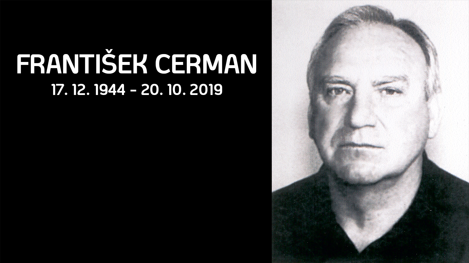 Zemřel František Cerman | FK Teplice